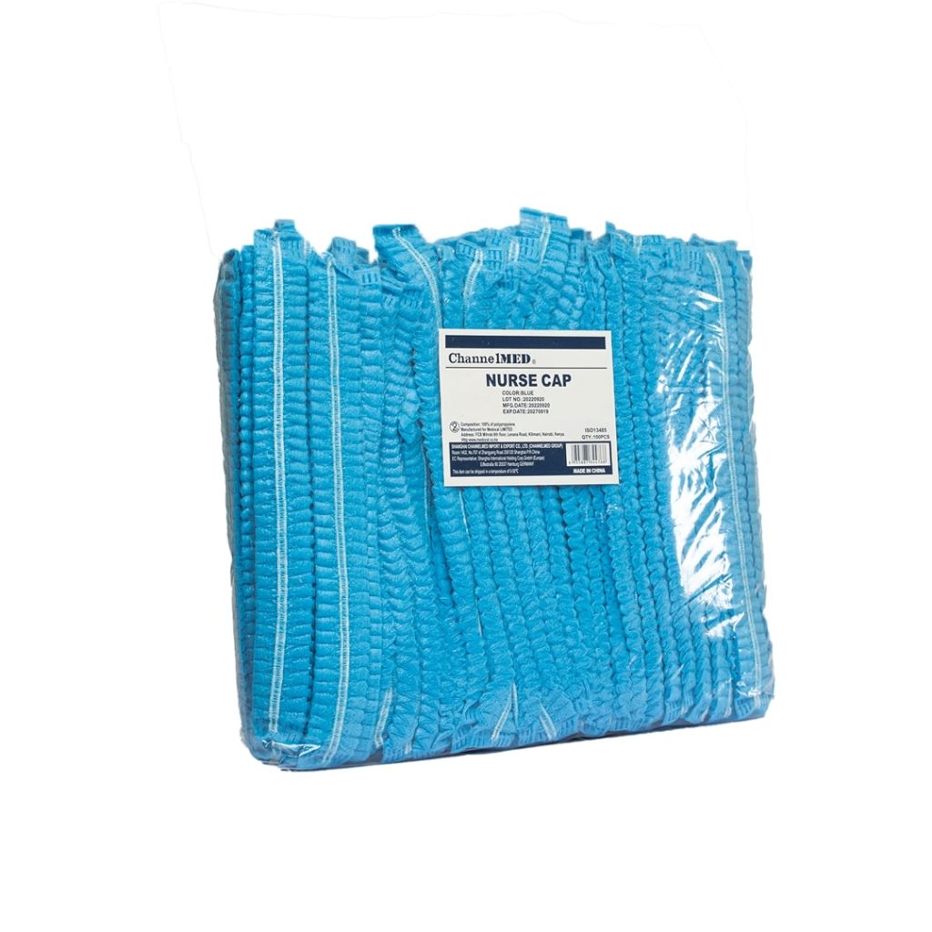 Nurses Caps- Blue - Medocal Limited - Medical Supplies Partner in Kenya